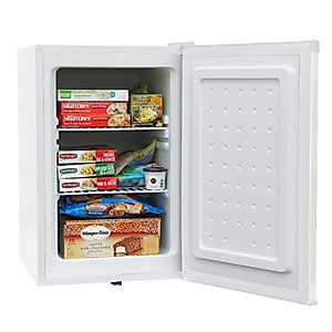 SPT UF-214W: 2.1 cu.ft. Upright Freezer in White - ENERGY STAR