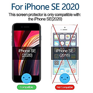 sorlnern Privacy Screen Protector for iPhone SE 3 2022/2 2020, iPhone 8/7/6s/6, Anti Spy Tempered Glass Film, with Easy-Installation Tool[4.7 inch]
