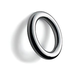 Richelieu Hardware 110950140 5/8 in (16 mm) Center-to-Center, Contemporary Cabinet Pull, Chrome