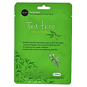 celavi Essence Facial Face Mask Paper Sheet Korea Skin Care Moisturizing 12 Pack (Mix - 2 of Each)