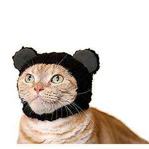 Kitan Club Cat Cap - Pet Hat Blind Box Includes 1 of 6 Cute Styles - Soft, Comfortable - Authentic Japanese Kawaii Design - Animal-Safe Materials, Premium Quality (Bear)