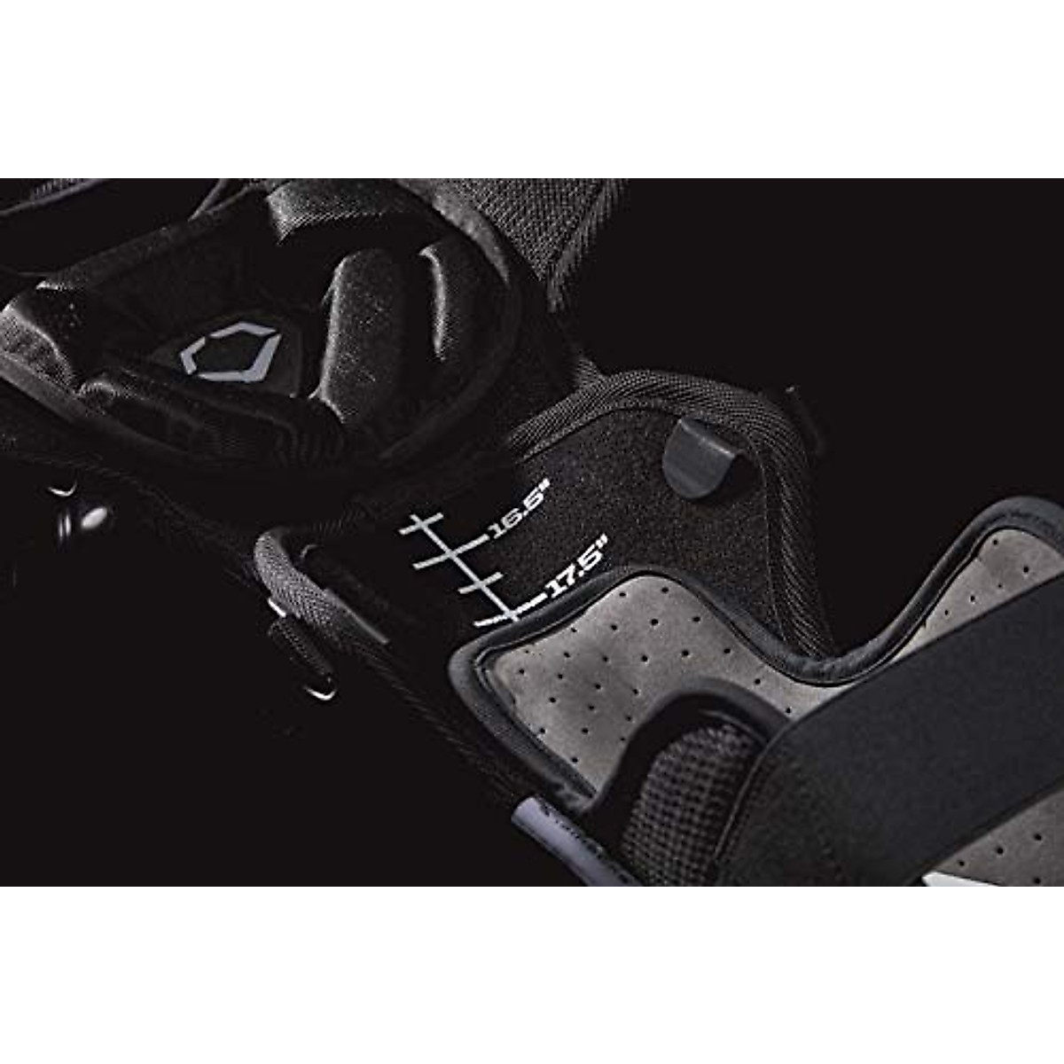 Evoshield Pro-Srz™ Upper Leg Guards - Black, Adult [15.5-17.5"]