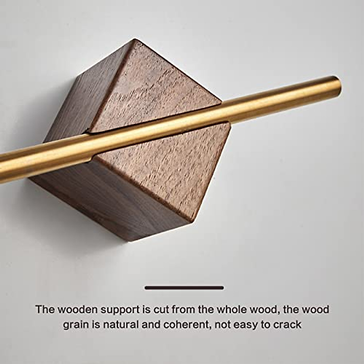 Bath Towel Holder, Adjustable Towel Bar, Stainless Steel Wall Mount Towel Holder, Self Adhesive Bathroom Towel Holder, Bath Towel Bar Towel Hanger for Bathroom (Black 16 Inch)