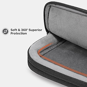 KIZUNA Laptop Bag Case 15.6 Inch Computer Shoulder Sleeve Briefcase For MacBook Pro 16 M1 M2 Max 2023/15.6" Dell XPS 15/HP Envy x360 15/16" Lenovo Thinkbook 16+/IdeaPad Flex 5i/ASUS,Black