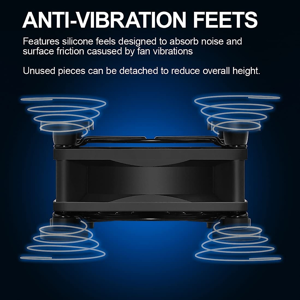 Snowfan U01, Silent Dual 80mm USB Fan, 5V Portable Cooling Fan, 3 Adjustable Wind speeds for Receiver DVR Playstation Xbox Computer Cabinet Cooling (duan fan 8025)