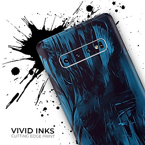 DesignSkinz Liquid Abstract Paint Remix V21 Protective Vinyl Decal Wrap Skin Cover Compatible with The Samsung Galaxy S20 (Screen Trim & Back Glass Skin)
