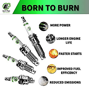E3 Spark Plug E3.12 Lawn and Garden Spark Plug, Pack of 1