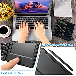 2 Pcs Scientific Calculators with Erasable Writing Tablet 10 Digits Office Desk Calculators Engineering Calculator Function Calculator Desk Math Calculator for Students Teacher Business