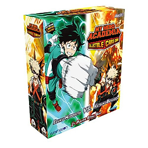 My Hero Academia Collectible Card Game Izuku Midoriya vs. Katsuki Two Player Rival Decks | Trading Card Game for Adults and Teens | Ages 14+ | 2 Players | Avg. Playtime 45+ Mins | Made by Jasco Games