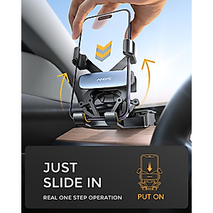 AINOPE Tesla Phone Mount Holder 2024 Upgrade Gravity Tesla Model 3 Y Phone Mount Holder Tesla Phone Holder Fits for All iPhone & Android Phones