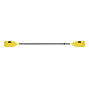 CROOKED CREEK TRAC-Outdoor Products C11180 Symmetrical Kayak Paddle - 8', Yellow