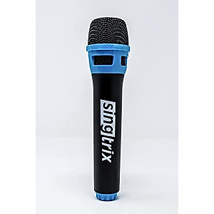 singtrix New Premium Wireless Karaoke Microphone Seen On SharkTank, with Hit Effect Party Bundle Karaoke Machines, Kids & Adults, Universal 1/4" Output, 150ft Range, Events, Speech, Party