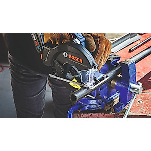 Bosch GKM18V-20N-RT 18V Lithium-Ion 5-3/8 in. Cordless Metal-Cutting Circular Saw (Tool Only) (Renewed)