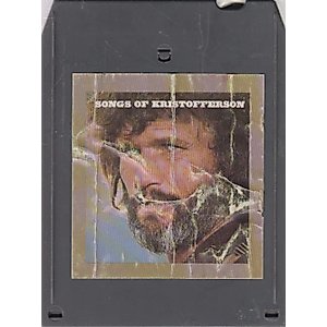 Kris Kristofferson: Songs of Kristofferson - 8 Track Tape