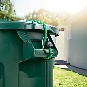 Nite Ize, Inc. BHL36-03-R3 Nite IZE HookLock, Premium Steel Locking Hook Bungee Cord, 36 Inch, Blue