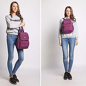 AOTIAN Small Lightweight Nylon Casual Travel Hiking Daypack Backpack for Girls and Women - 9 Liters