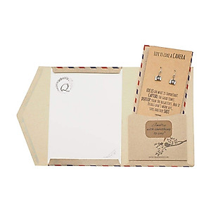 Quan Jewelry Cute Vintage Camera Miniature Jewelry for Women, Photography Gifts (Earrings)