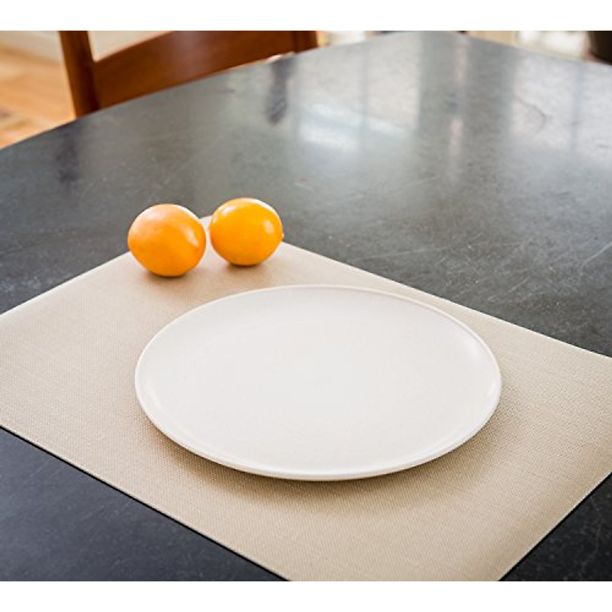 EVO Sustainable Goods 10" Plate, Set of Four, White