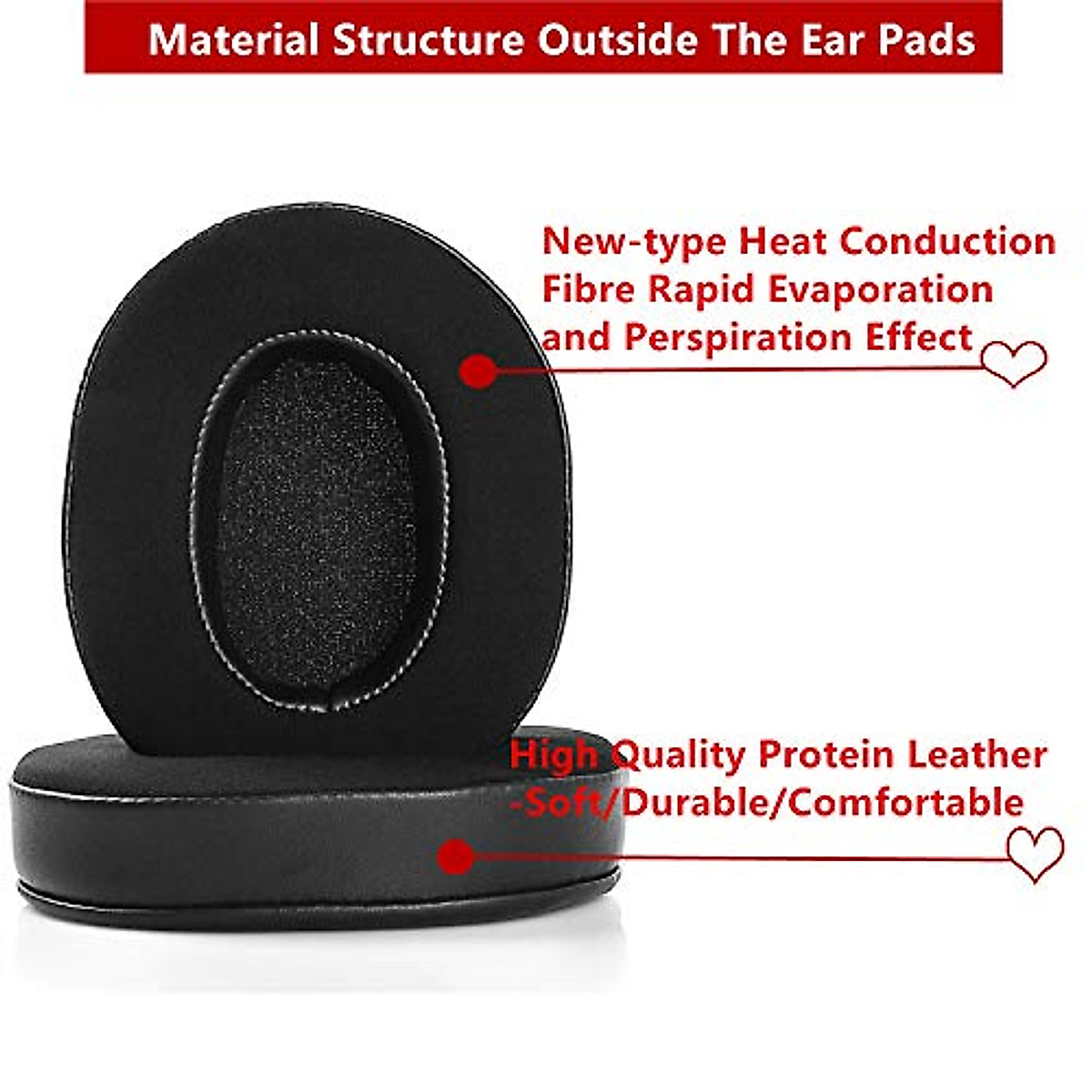 Upgraded Gel-Infused Ear Pads Cushions Cups Replacement Compatible with SteelSeries Arctis 1 Arctis 3 Arctis 5 Arctis 7 Arctis Pro Arctis 9X Gaming Headset Headphone (Black Gel-Infused)