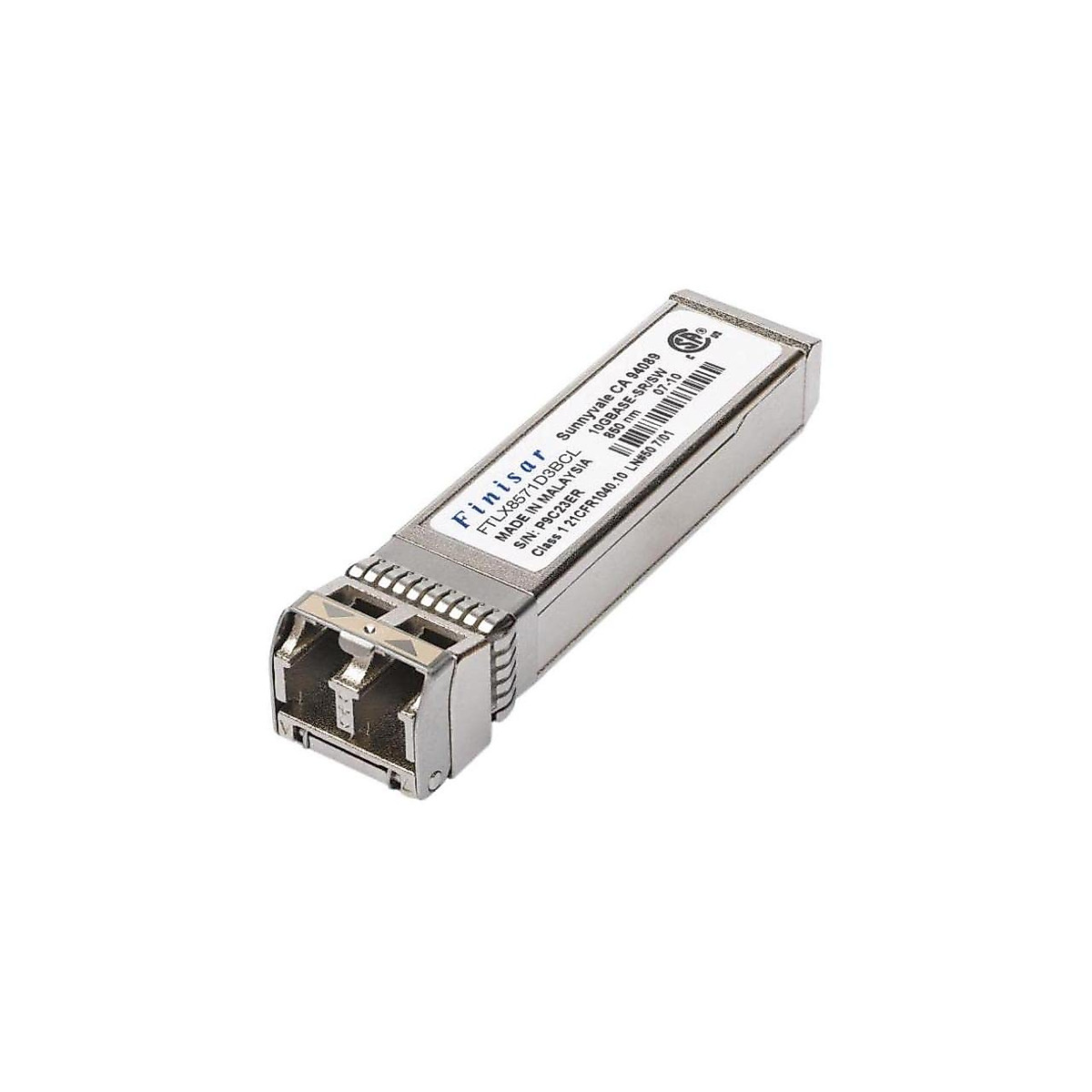 FINISAR - IMSOURCING Finisar Network FTLX8574D3BCL SFP+ Transceiver 10GBase-SR/SW 400m Brown Box Electronic Consumer Electronics