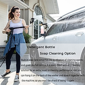 Giraffe Tools Grandfalls Pressure Washer, Wall Mounted Pressure Washer Electric, Power Washer Wall Mount with Reel, Pressure Washer Reel for Outdoor Cleaning