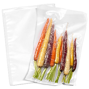 Spartan Industrial - 11" X 16" Food Sealer Bags, Vacuum Seal Meal Prep, Freeze Dried Food, Herbs, and More - BPA-Free, Pack of 110