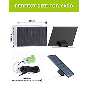 Solar Fountain Kit with Panel, 1.8W Solar Water Pump with 8 Petals Nozzles, Floating Solar Water Fountain Pump for Bird Bath, Pond, Garden and Fish Tank Pond