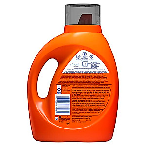 Tide Plus Febreze Fresh Sport Odor Defense HE Turbo Clean Liquid Laundry Detergent, Active Fresh Scent, 69 Fl Oz (44 Loads) - Packaging May Vary