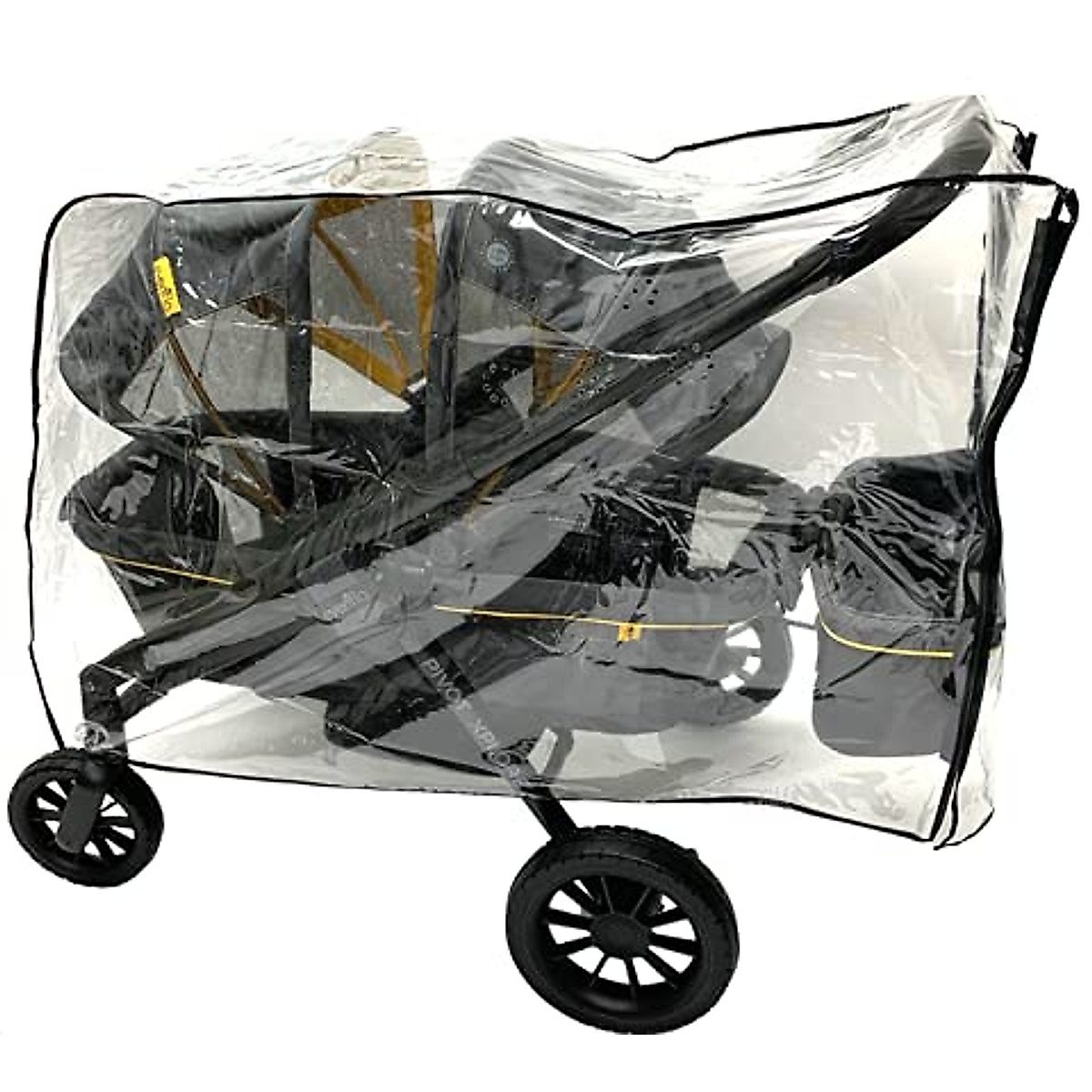 Sasha's Rain and Wind Cover for Evenflo Pivot Xplore Stroller Wagon