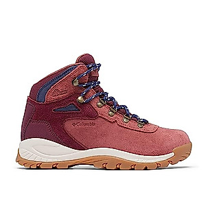 Columbia Women's Newton Ridge Plus Waterproof Amped, Beetroot/Deep Madeira, 7.5