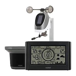 La Crosse Technology 328-96087-INT Black & White Professional Weather Station