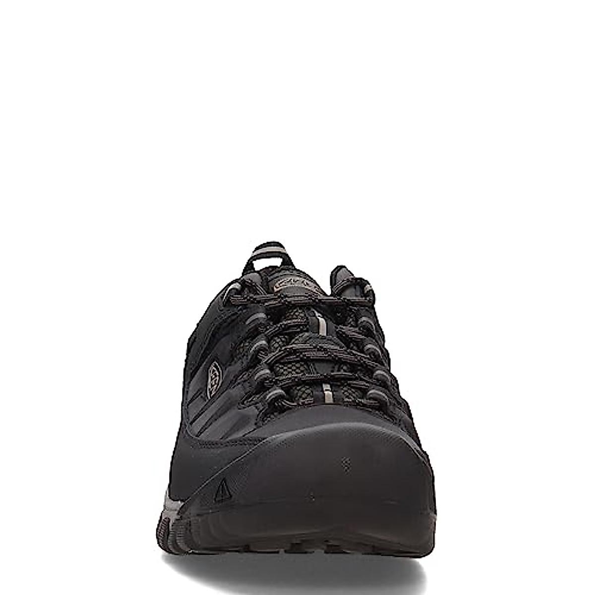 KEEN Men's Targhee EXP Waterproof Hiking Shoes, Black/Steel Grey, 13