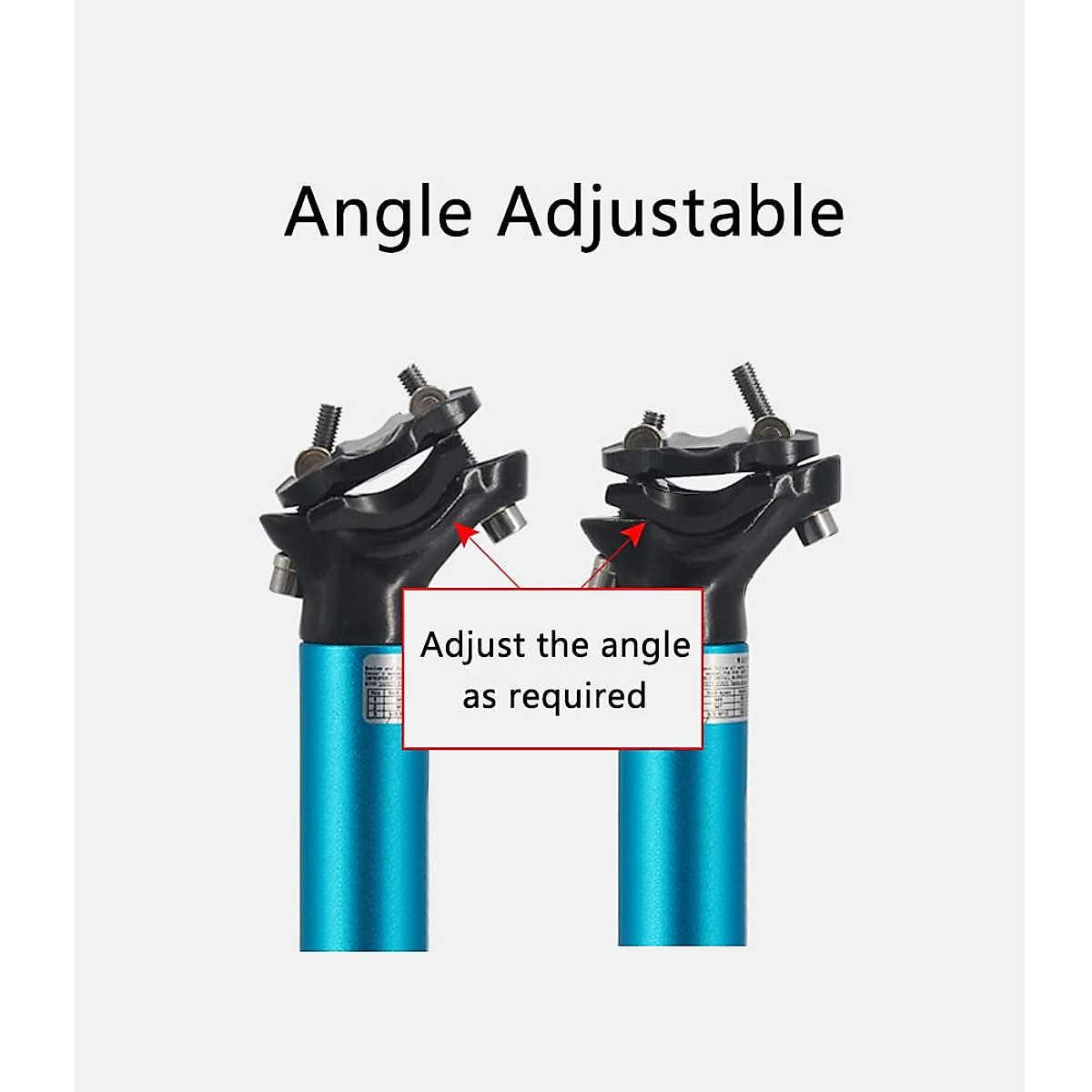 Bynccea Bike Seat Post 27.2mm 30.9mm 31.6mm Bicycle SeatPost 400mm for Mountain Bike Road Bikes MTB BMX