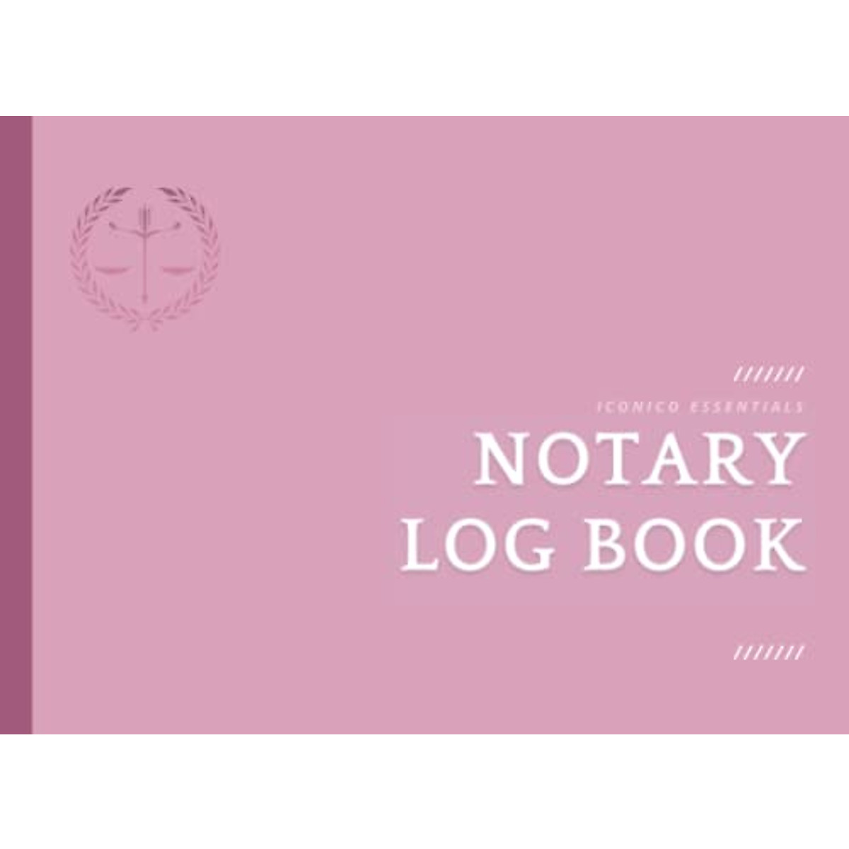 Notary Log Book: A Journal to Record Notarial Act for Notaries and Signing Agents. Easy to Use. With Thumb Print and Numbered Page. (Pink Cover)