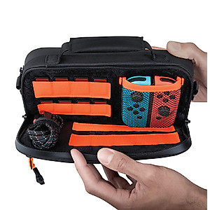 Bionik BNK-9042 Commuter Lite Bag for Nintendo Switch Lite (Black)