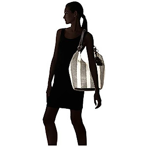 Sakroots womens Roma Woven Shopper, Black & White Soulful Desert, One Size US