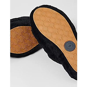 UGG Women's Fluff Yeah Slide Slipper, Black, 11 M US