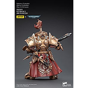 Pipigirl JoyToy × Warhammer Genuine License 1/18 Soldier, 4inch Army Military Extreme Warrior Models Action Figures Kits (Adeptus Custodes Archimaxes)