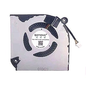 QUETTERLEE Replacement New Laptop GPU Cooling Fan for ACER Nitro 5 AN515-54 A715-75G-55XU N19C5 AN517-51 A715-74 A715-75 A715-55XU AN715-51 AN515-43 N17C2 N18C3 Series DFS531005PL0T FL78 DC5V 0.5A Fan