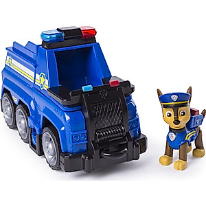 Paw Patrol 6045905 Chase’s Ultimate Rescue Police Cruiser with Lifting Seat and Fold Out Barricade