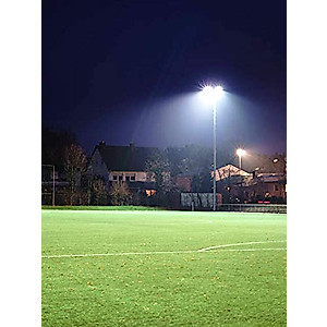 Kekeou GDIDEA LED Flood Light Outdoor 300W Field Lights Stadium Lights LED Floodlights 33000LM 6500K IP67 Waterproof Adjustable Lighting Angle Exterior Flood Lights for Arenas