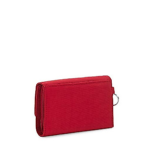 Kipling Pixi Medium Organizer Wallet Cherry Tonal