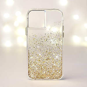 Case-Mate - Twinkle Ombre - Case for iPhone 12 Mini (5G) - 10 ft Drop Protection - 5.4 Inch - Gold