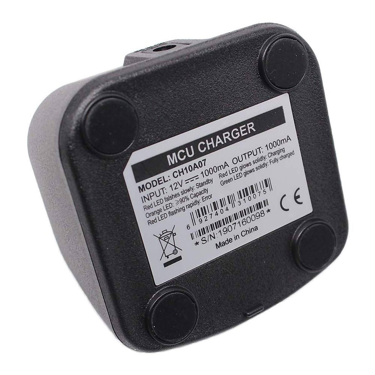 Aimtobest CH10A07 Charger Compatible for Hytera PD782 PD702 PD602 PD562 PD502 PD505 PD565 PD580 PD605 PD662 PD665 PD685 PD705 PD755 PD785 PT580H BL2503 BL2502 BL2006 BL2008