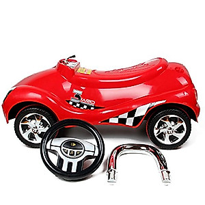 Red Ride On Car Toy Gliding Scooter with Sound & Light by Unknown
