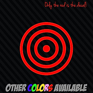 Toilet Urinal Bullseye Target Pee Vinyl Decal funny bulls-eye Potty training Sticker Bathroom Restroom