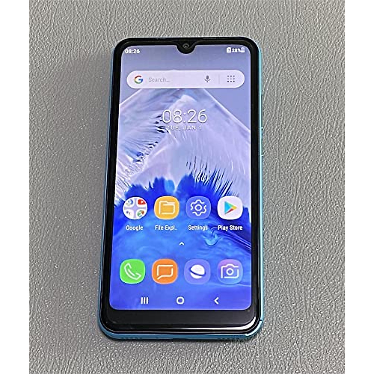 zsddzzy 6.52 inch Screen，Speak8c，Android Smartphone ，Dual SIM Card，1GB RAM 8GB ROM，Only Supports Dual SIM Card Frequency Band of 3GWCDMA ：850/2100MHZ，Unlocked Cell Phone（Blue）