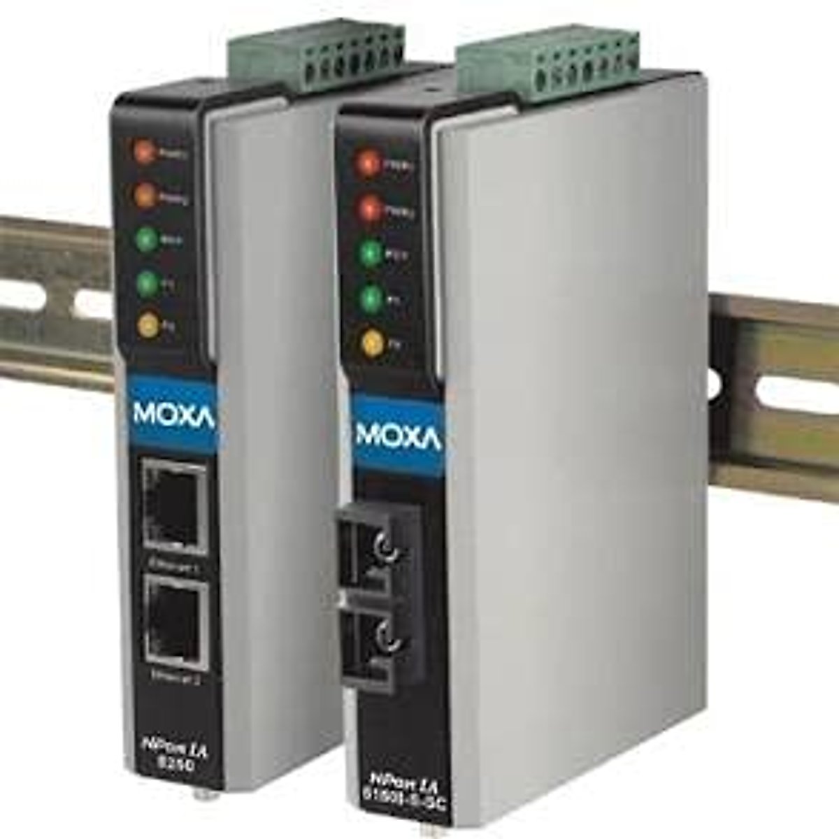 NPort IA-5150-S-SC-T-IEX, Ind Device Server, 1-Port RS-232/422/485 to 1 100BaseF(X) Single-Mode Port, SC, -40 to 75°C, IECEx