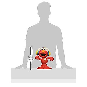 Sesame Street Let's Dance Elmo: 12-inch Elmo Toy that Sings and Dances, With 3 Musical Modes, Sesame Street Toy for Kids Ages 18 Months and Up