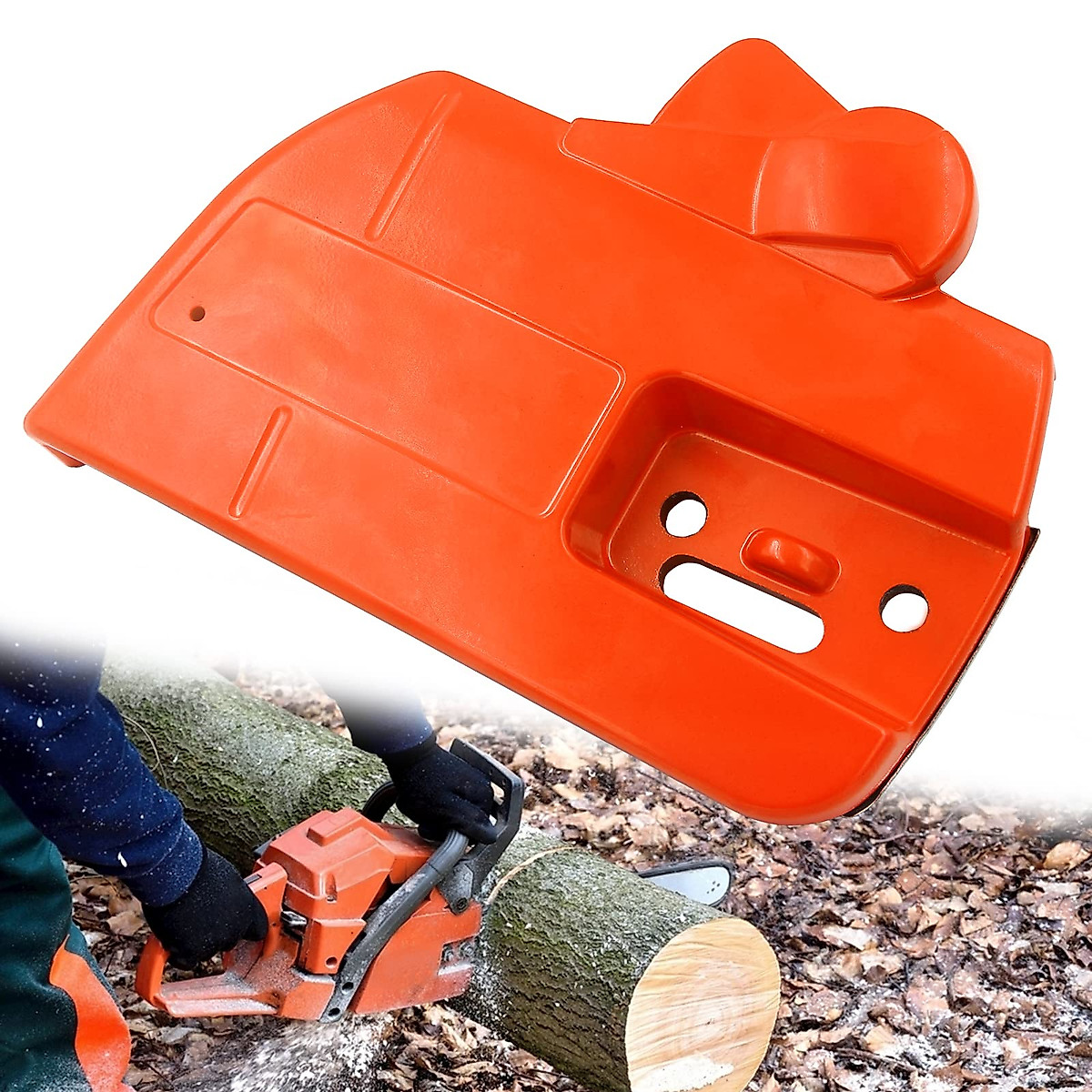 Kimsion Chain Brake Sprocket Cover Assembly for Husqvarna 340, 345, 346XP, 350, 350EPA, 351, 353, 357, 357XP, 359 Chainsaws, Replaces OEM # 537107801 503891801 537107803